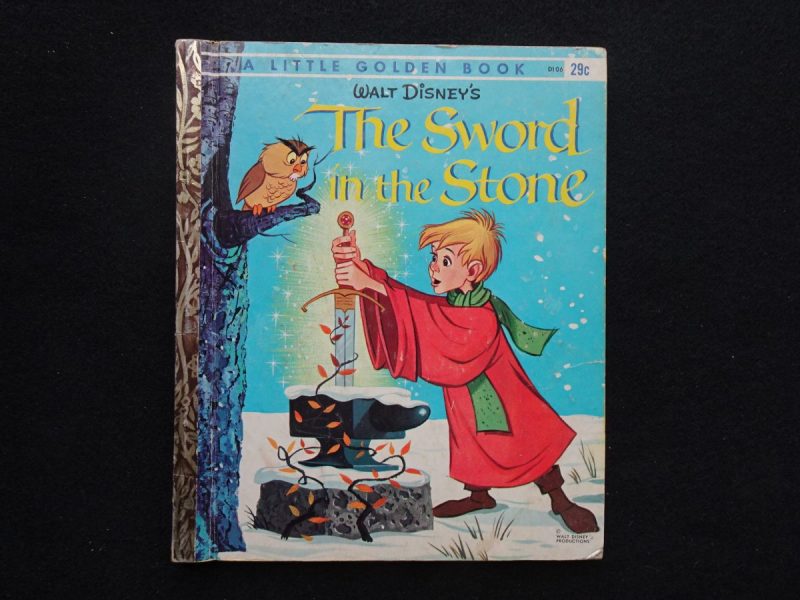The Sword in the Stone- A (Disney) - GoldenBookGuy.com