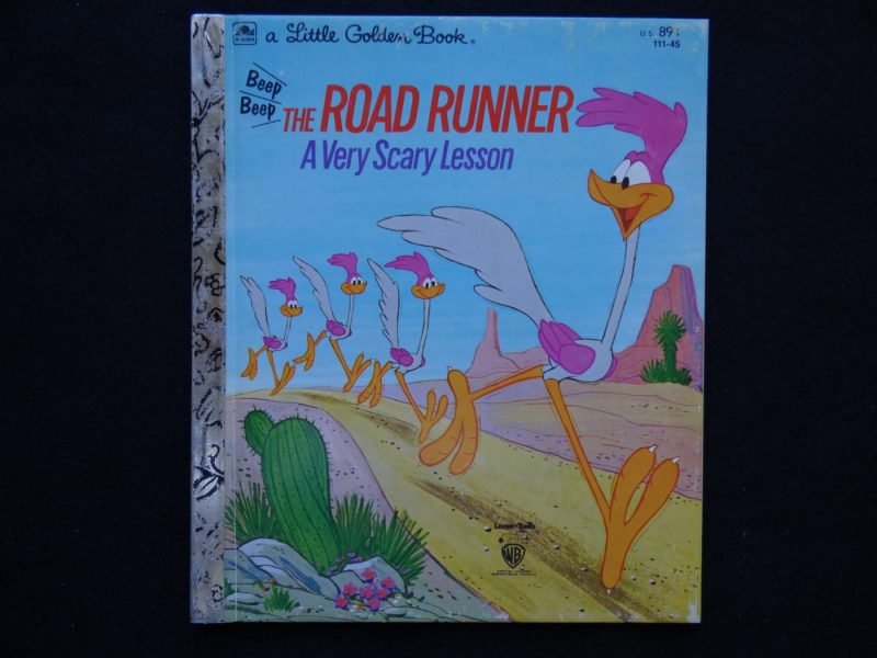The Road Runner- A Very Scary Lesson - GoldenBookGuy.com