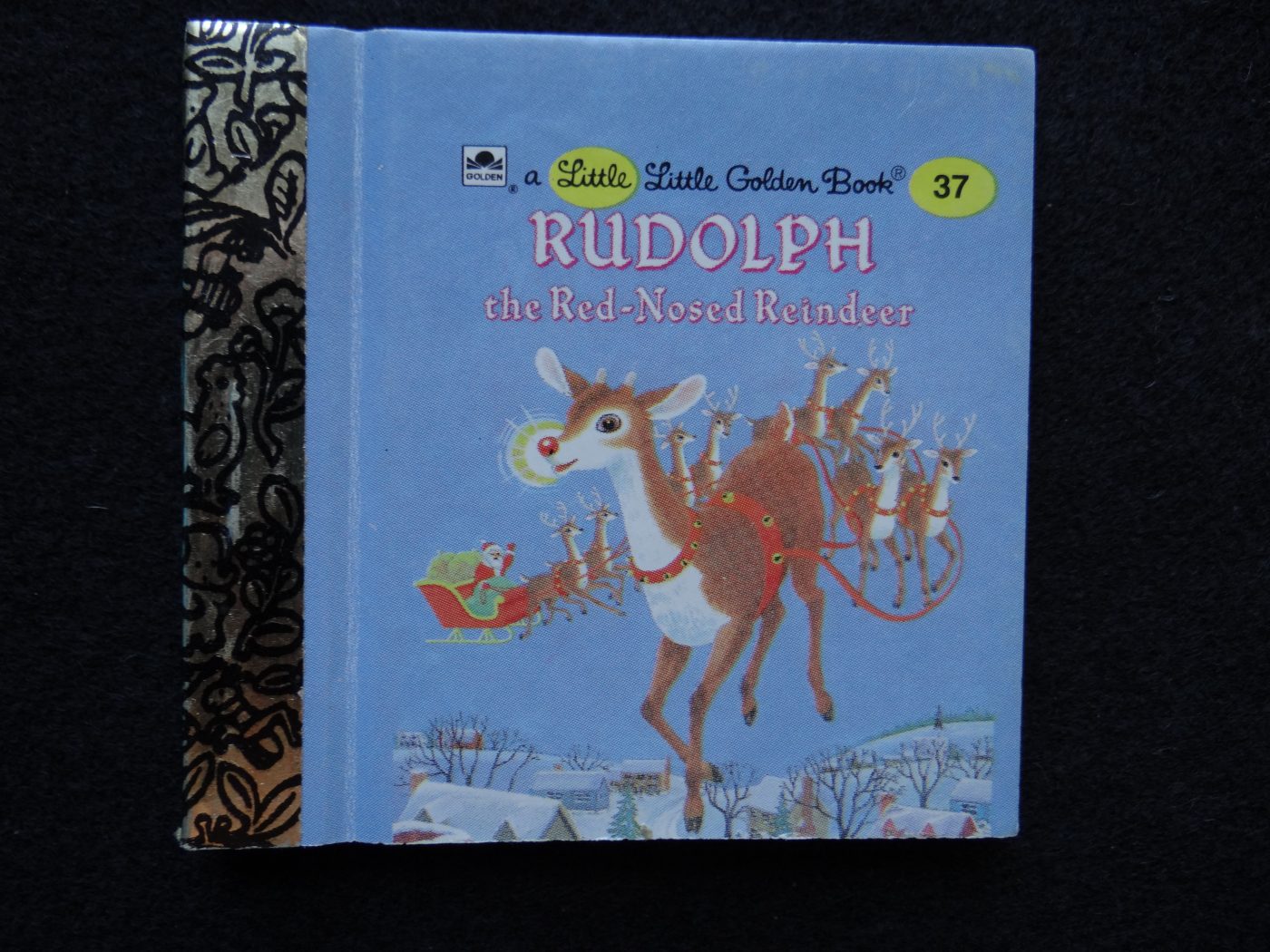 Little Little #37- Rudolph the Red-Nosed Reindeer - GoldenBookGuy.com