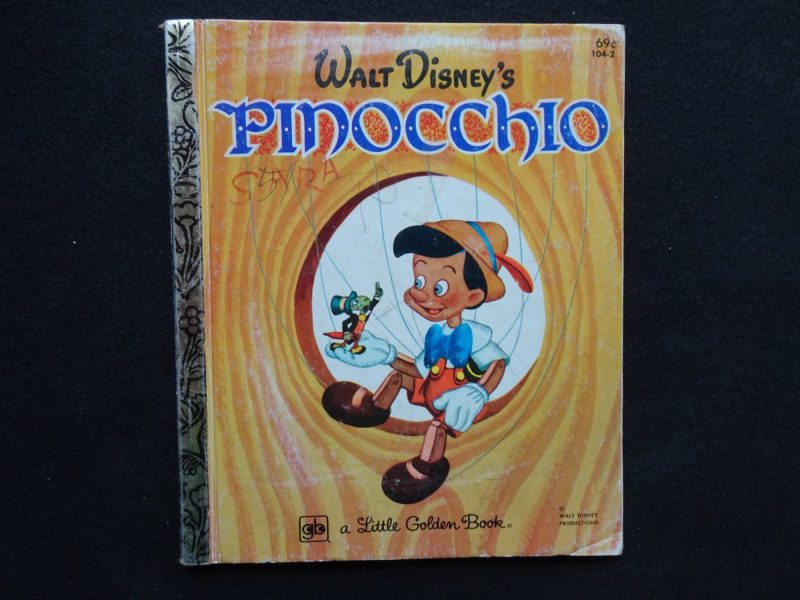 Pinocchio- 1980 - GoldenBookGuy.com