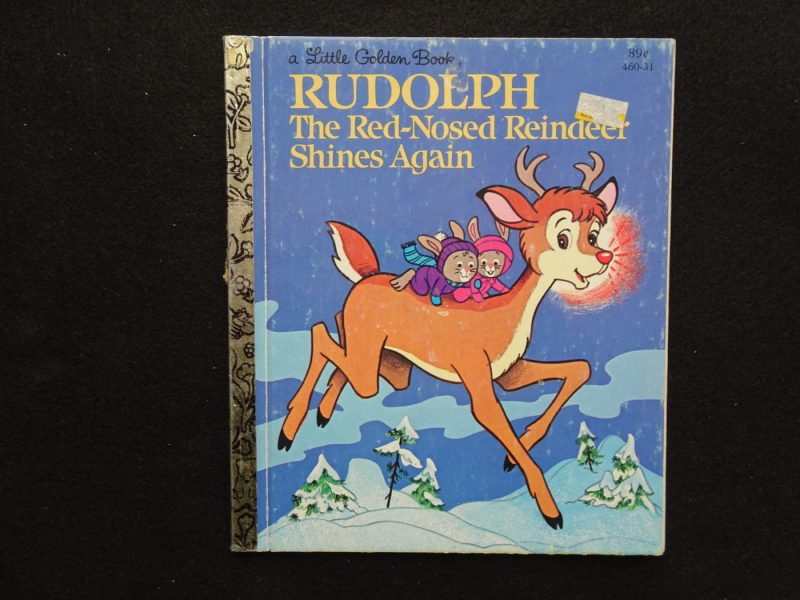 Rudolph the Red-Nosed Reindeer Shines Again- B - GoldenBookGuy.com
