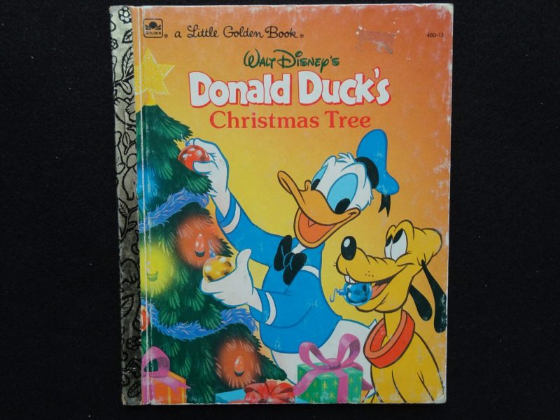 Donald Duck's Christmas Tree - GoldenBookGuy.com