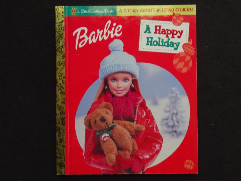 Barbie- A Happy Holiday- A - GoldenBookGuy.com
