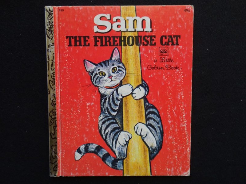 Sam the Firehouse Cat - GoldenBookGuy.com