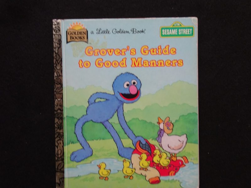 Grover's Guide to Good Manners- #98084 - GoldenBookGuy.com