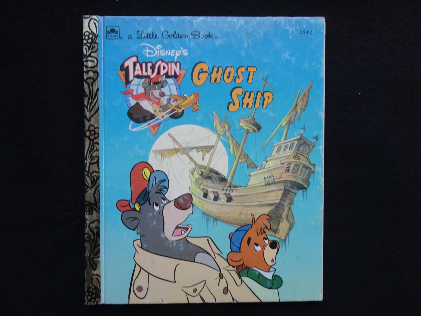 Tale Spin Ghost Ship- (Disney) 1992 - GoldenBookGuy.com