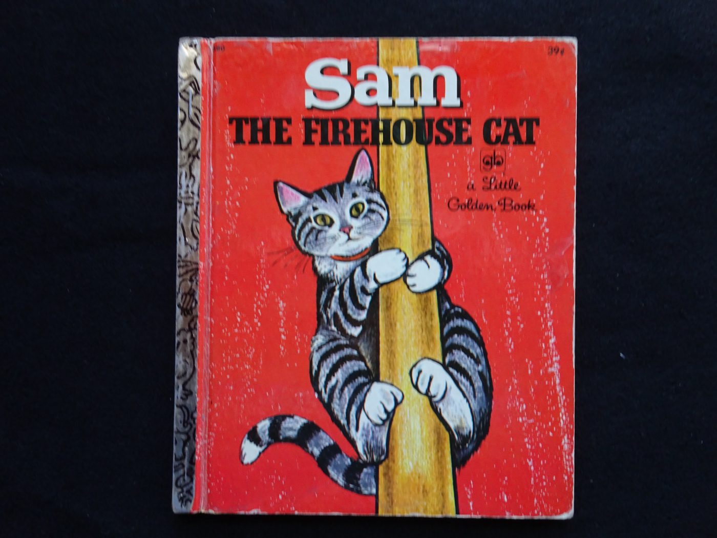 Sam the Firehouse Cat- 1973 - GoldenBookGuy.com