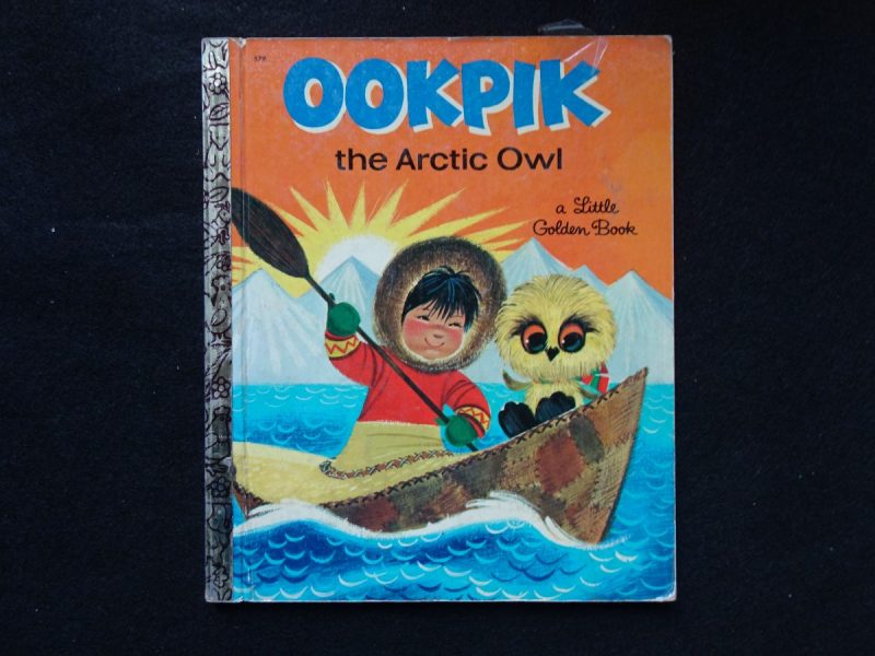 Ookpik the Arctic Owl- A - GoldenBookGuy.com