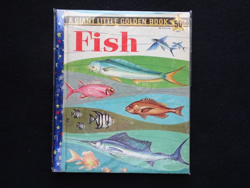 GLGB- Fish (Giant Little Golden Book) - GoldenBookGuy.com