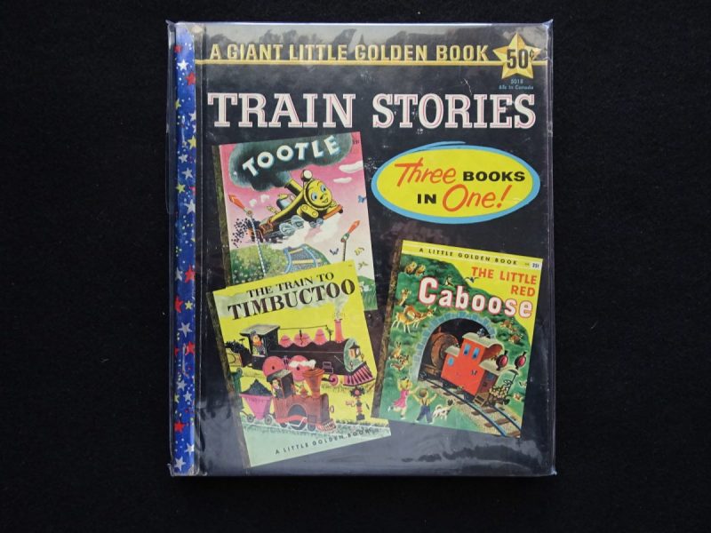 GLGB- Train Stories (Giant Little Golden Book) - GoldenBookGuy.com