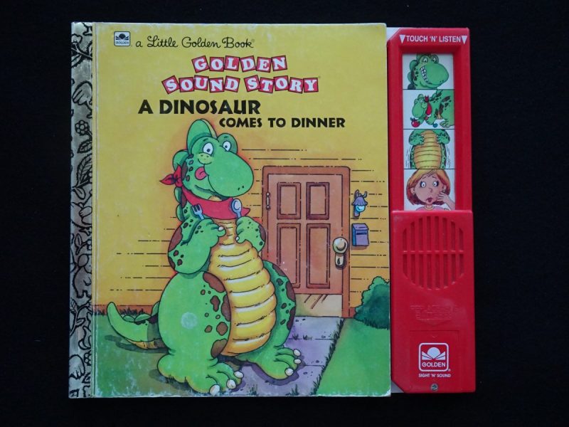 Sound Story- A Dinosaur Comes to Dinner - GoldenBookGuy.com