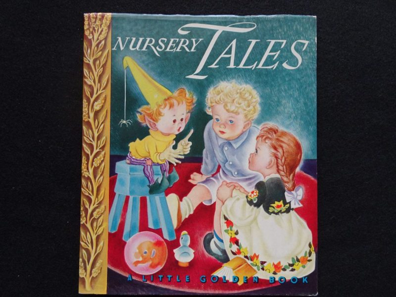 Nursery Tales- Dust Jacket- 1944 - GoldenBookGuy.com