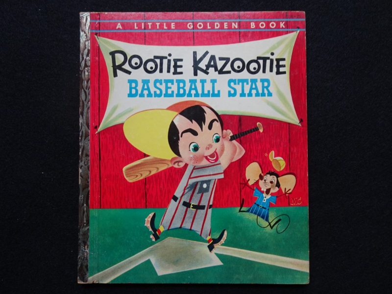 Rootie Kazootie Baseball Star- 1954 - GoldenBookGuy.com