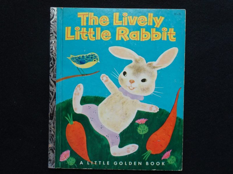 The Lively Little Rabbit- O - GoldenBookGuy.com