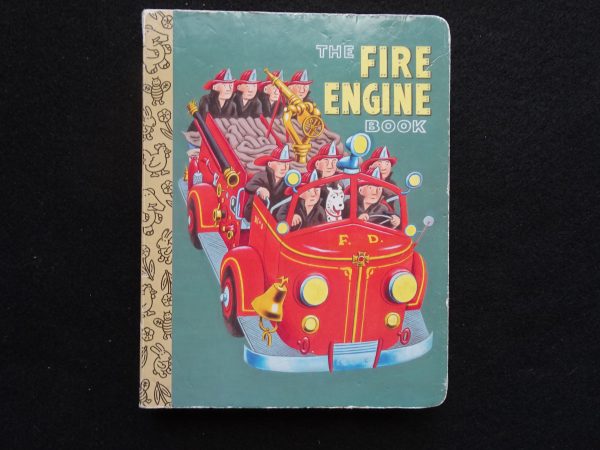 Board Book- The Fire Engine Book - GoldenBookGuy.com