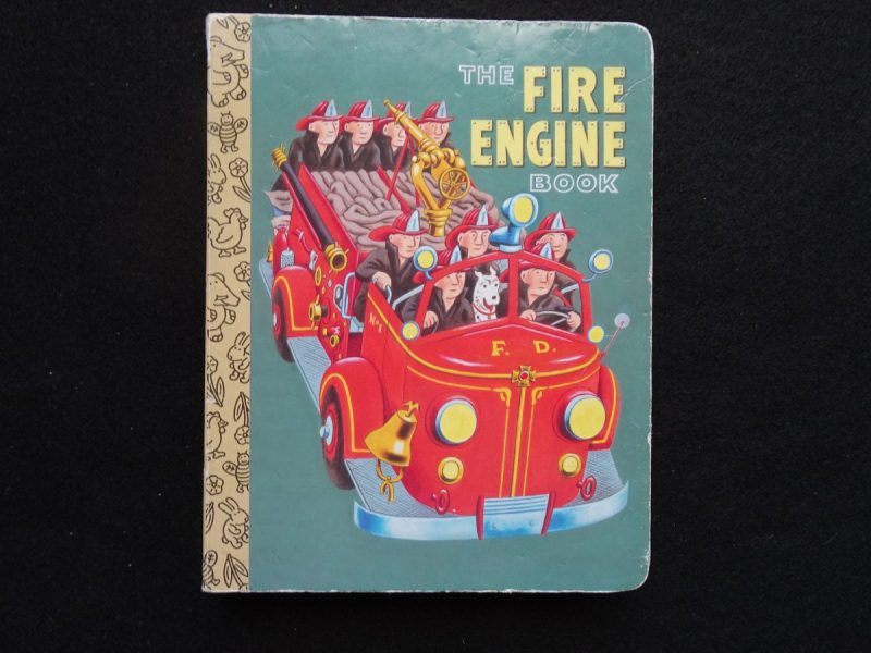Board Book- The Fire Engine Book - GoldenBookGuy.com