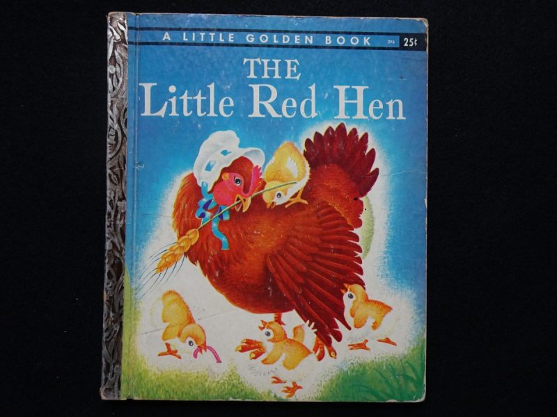 The Little Red Hen- C - GoldenBookGuy.com