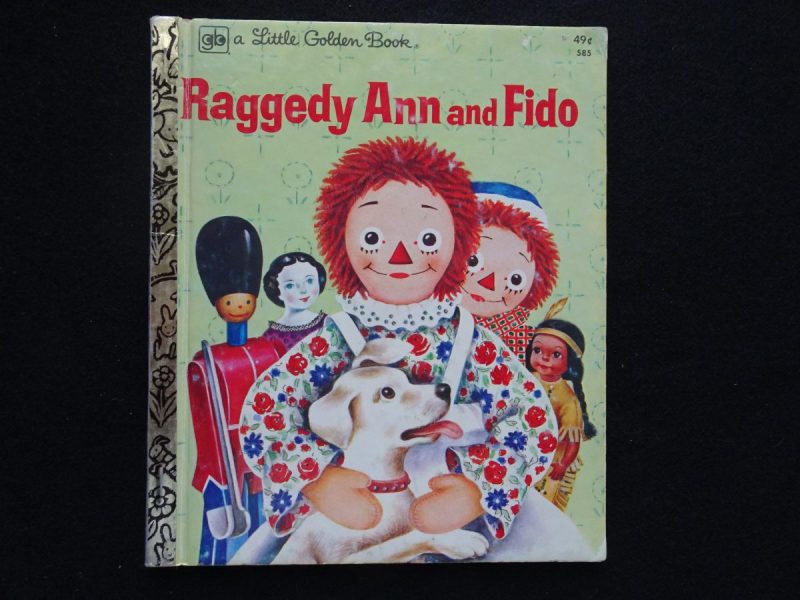 Raggedy Ann and Fido- 1976 - GoldenBookGuy.com