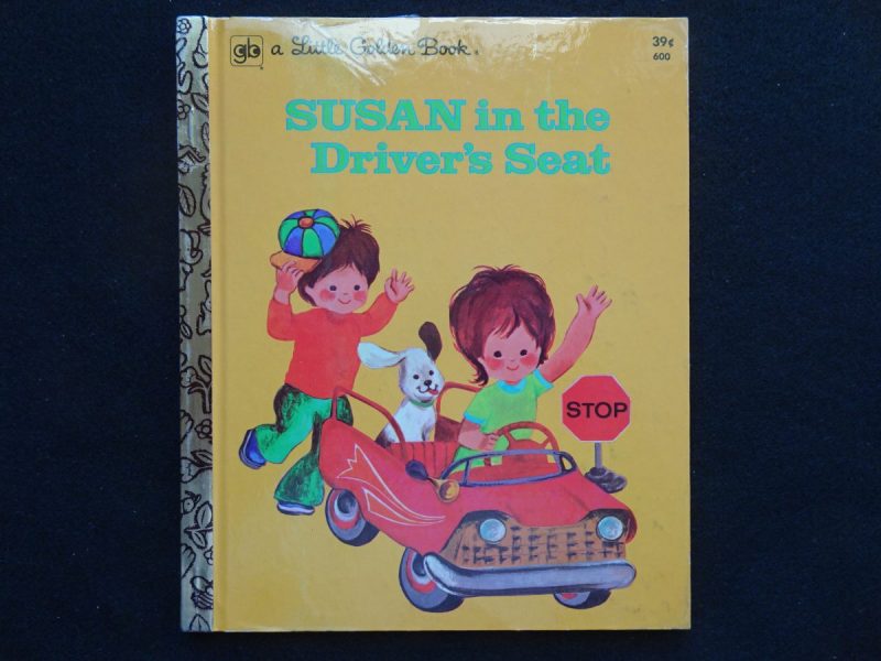 Susan in the Driver's Seat- A - GoldenBookGuy.com