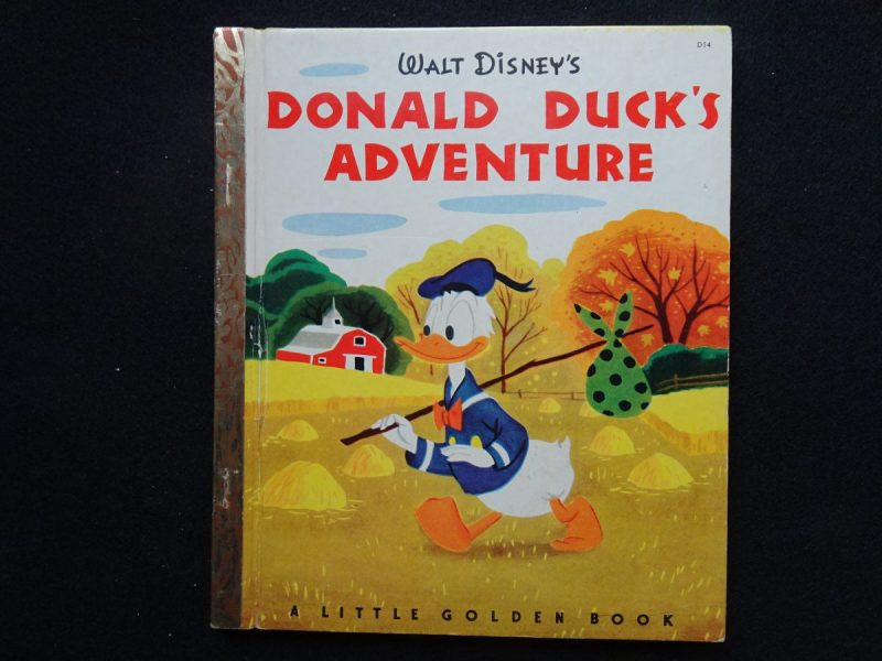 Donald Duck's Adventure- 1950 - GoldenBookGuy.com