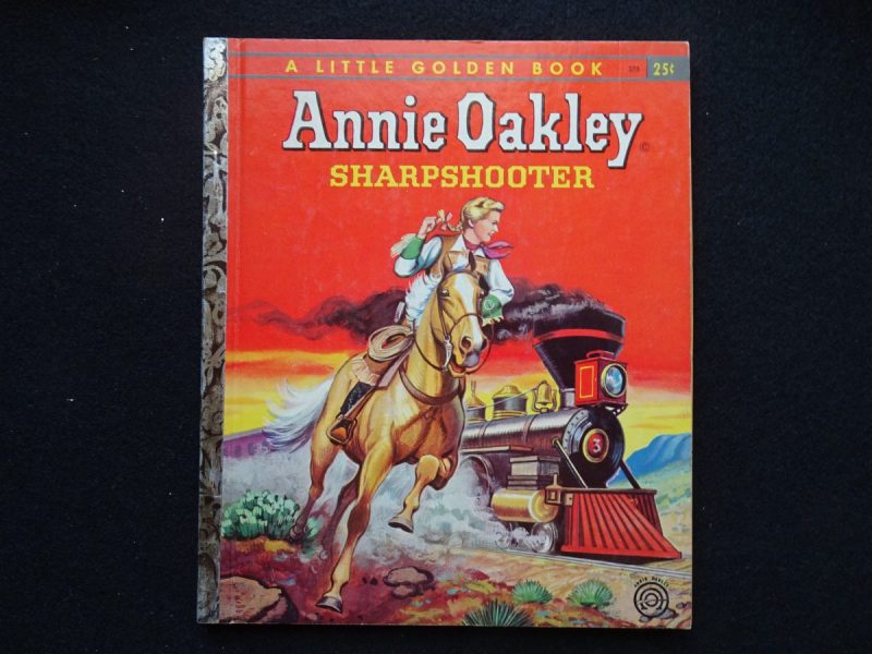 Annie Oakley Sharpshooter - GoldenBookGuy.com