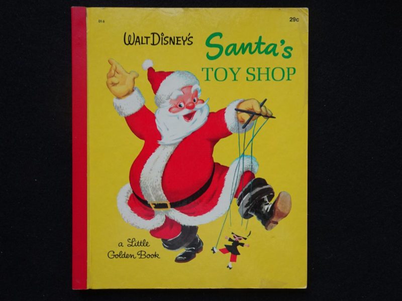 Santa's Toy Shop- N (Disney) - GoldenBookGuy.com