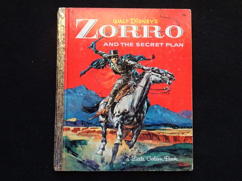Zorro and the Secret Plan- B - GoldenBookGuy.com
