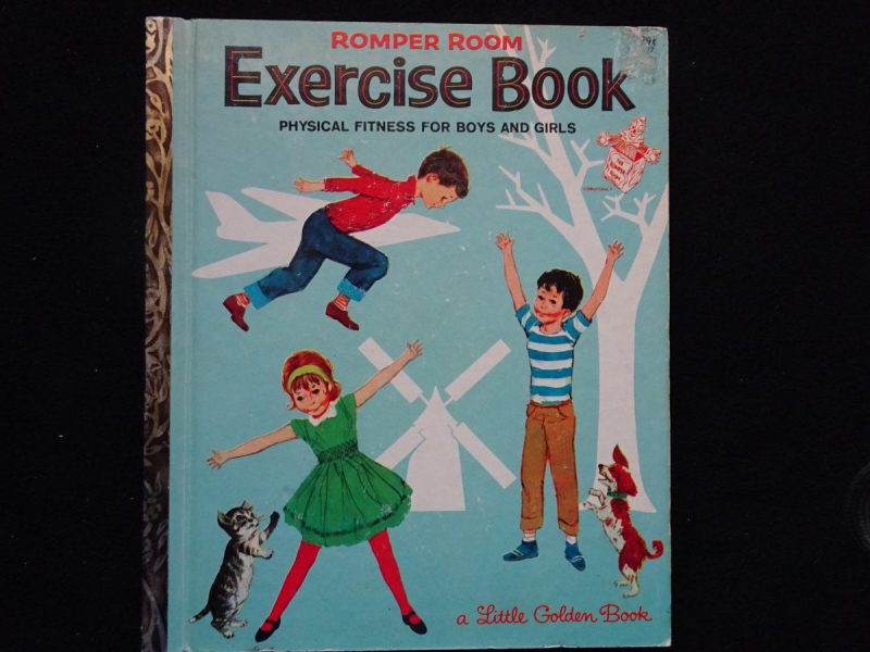 Romper Room Exercise Book- B - GoldenBookGuy.com