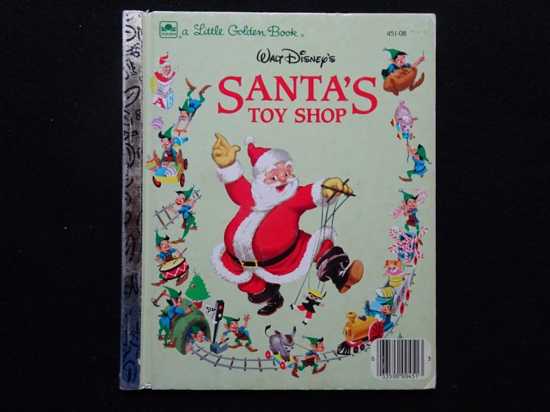 Santa's Toy Shop (Disney)- L - GoldenBookGuy.com