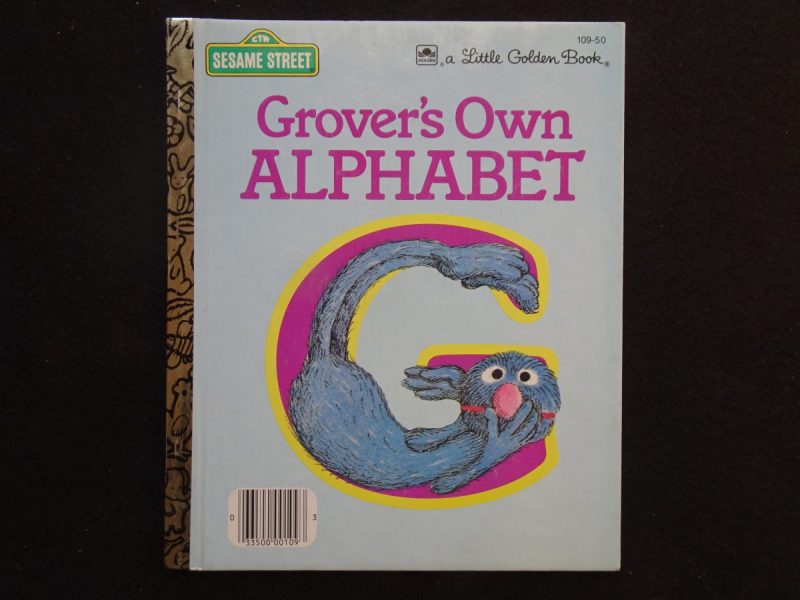 Grover's Own Alphabet- A - GoldenBookGuy.com