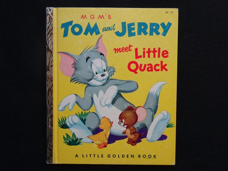 Tom and Jerry Meet Little Quack- 1953 - GoldenBookGuy.com