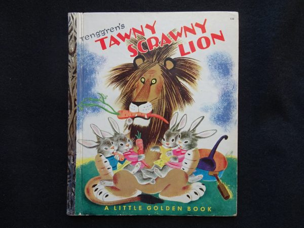 Tawny Scrawny Lion- B - GoldenBookGuy.com