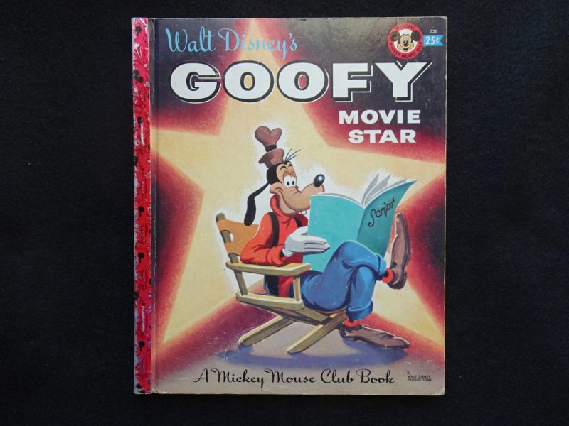 Goofy Movie Star- A - GoldenBookGuy.com
