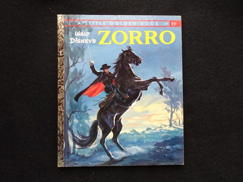 Zorro- 1958 - GoldenBookGuy.com