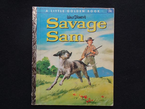 Savage Sam- A (Disney) - GoldenBookGuy.com