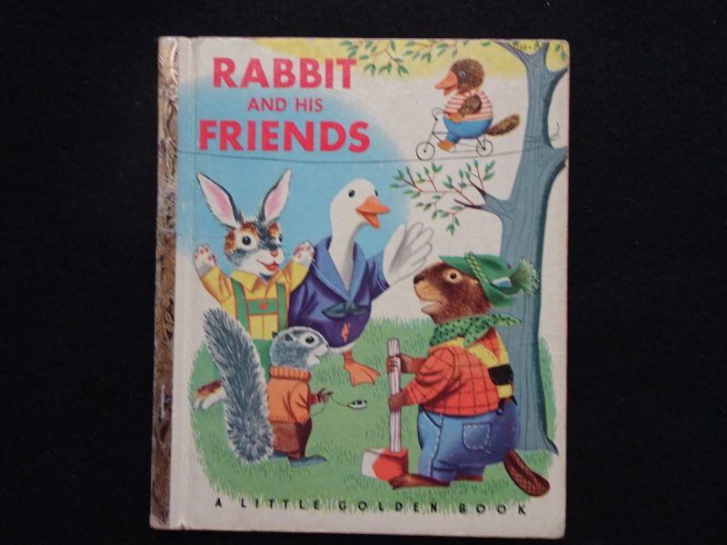 Rabbit and His Friends- A (Scarry) - GoldenBookGuy.com