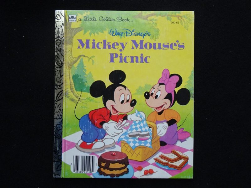 Mickey Mouse's Picnic- 1990 - GoldenBookGuy.com