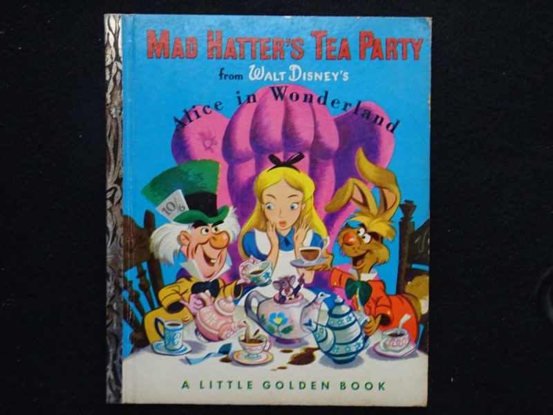 Mad Hatter's Tea Party- 1951 - GoldenBookGuy.com