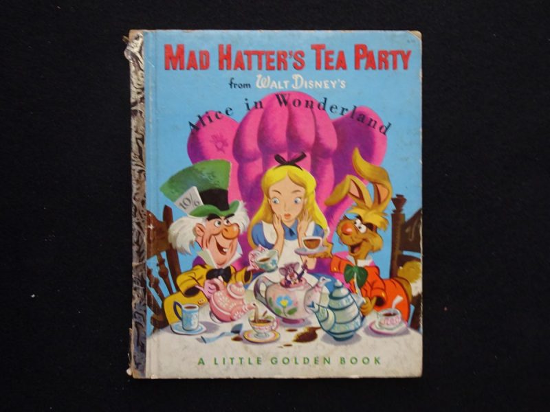 Mad Hatter's Tea Party- A (Disney) - GoldenBookGuy.com