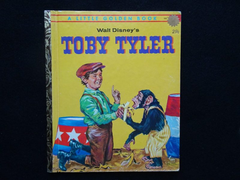 Toby Tyler- B (Disney) - GoldenBookGuy.com
