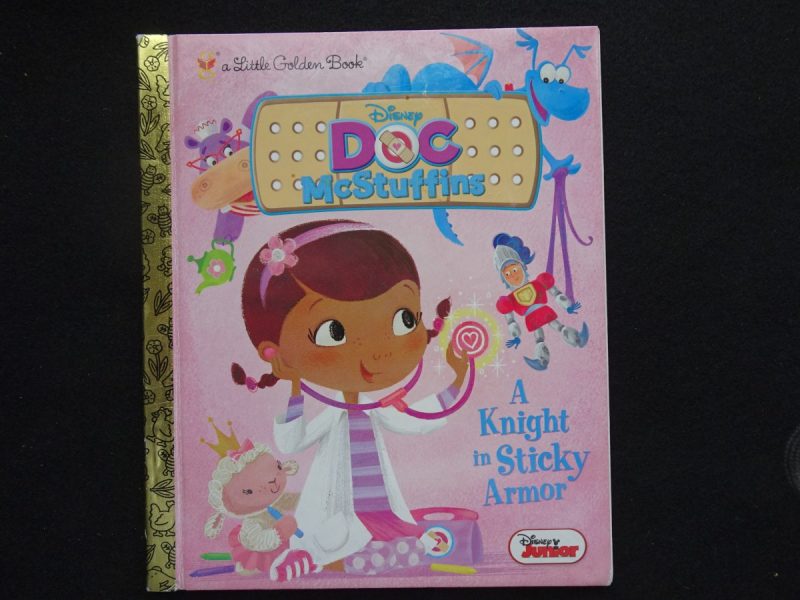 Knight in Sticky Armor (Disney- Doc McStuffins) 2012 - GoldenBookGuy.com