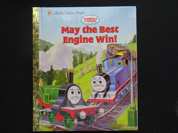 May the Best Engine Win (Thomas the Tank) - GoldenBookGuy.com