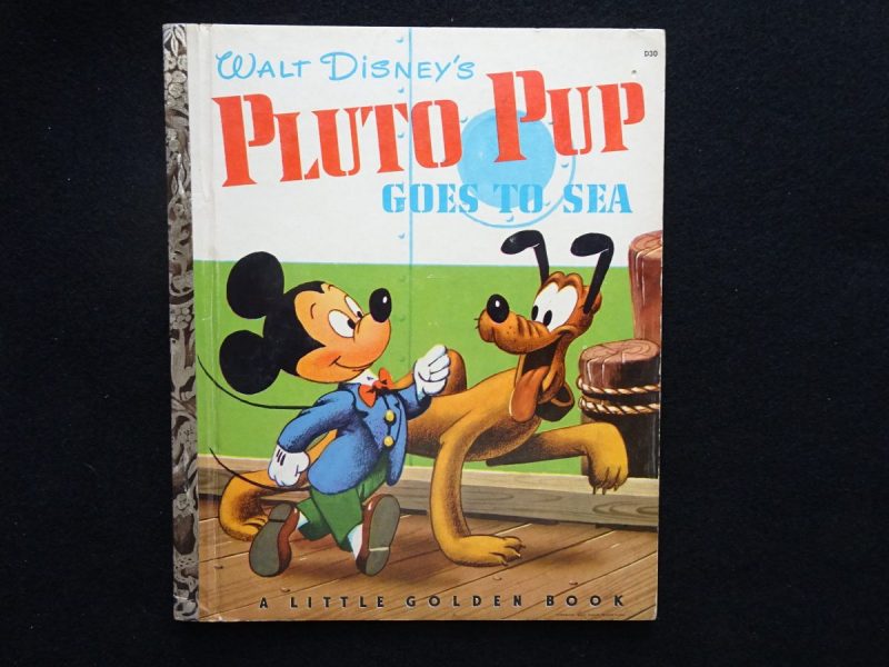 Pluto Pup Goes To Sea - GoldenBookGuy.com