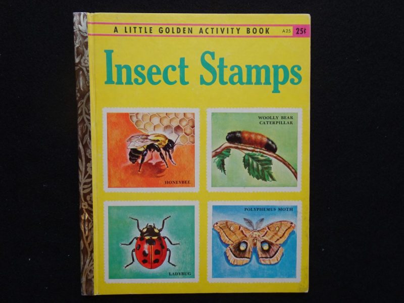 Insect Stamps- A - GoldenBookGuy.com