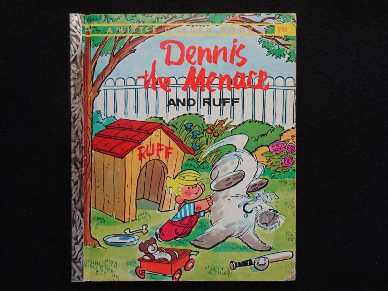 Dennis the Menace and Ruff- A - GoldenBookGuy.com
