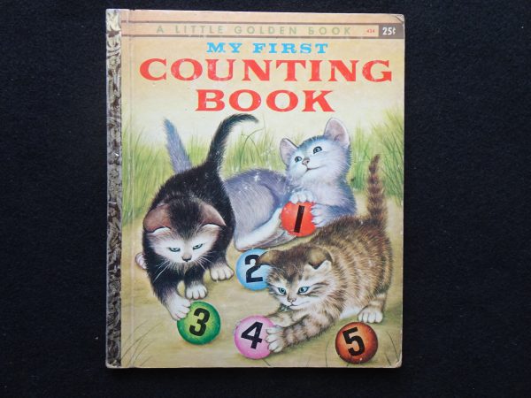 My First Counting Book- A - GoldenBookGuy.com