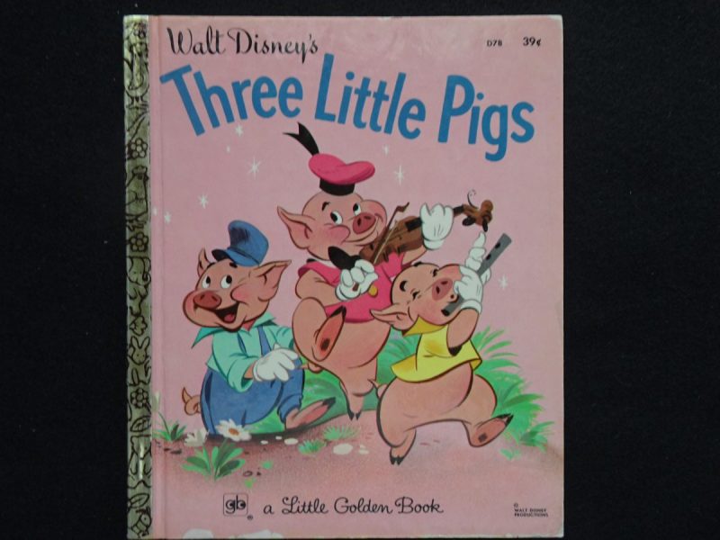 Three Little Pigs Disney Book