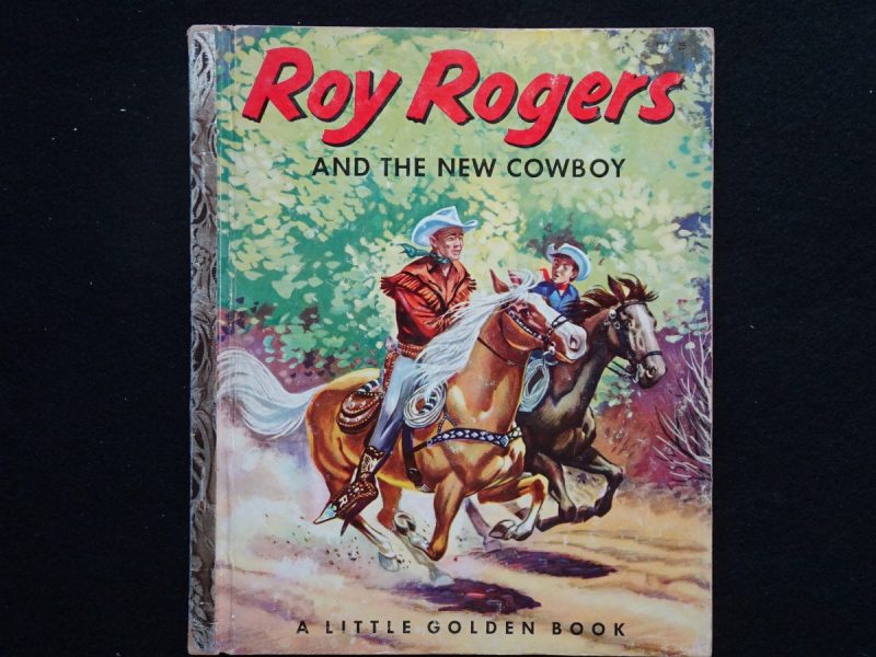 Roy Rogers and the New Cowboy- 1953 - GoldenBookGuy.com
