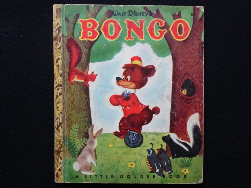 Bongo (Disney) B - GoldenBookGuy.com