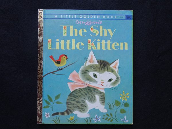 The Shy Little Kitten- C - GoldenBookGuy.com